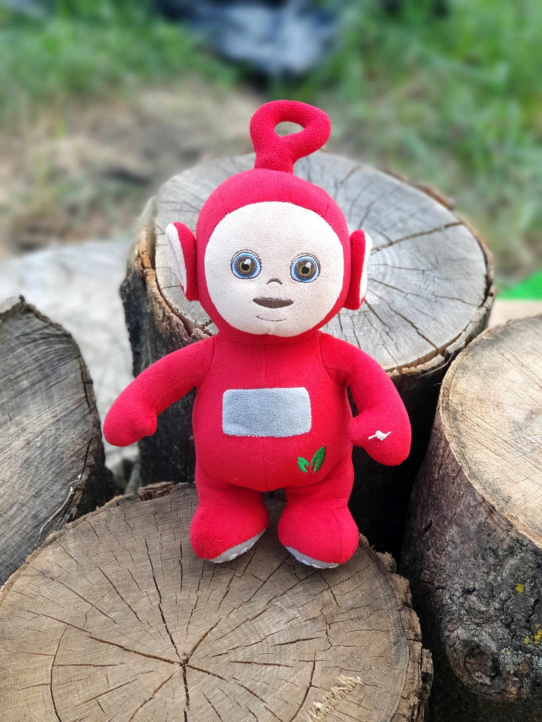 Red Not Talking Teletubby Plush Toys Vintage Po Plush Toys 10 ...