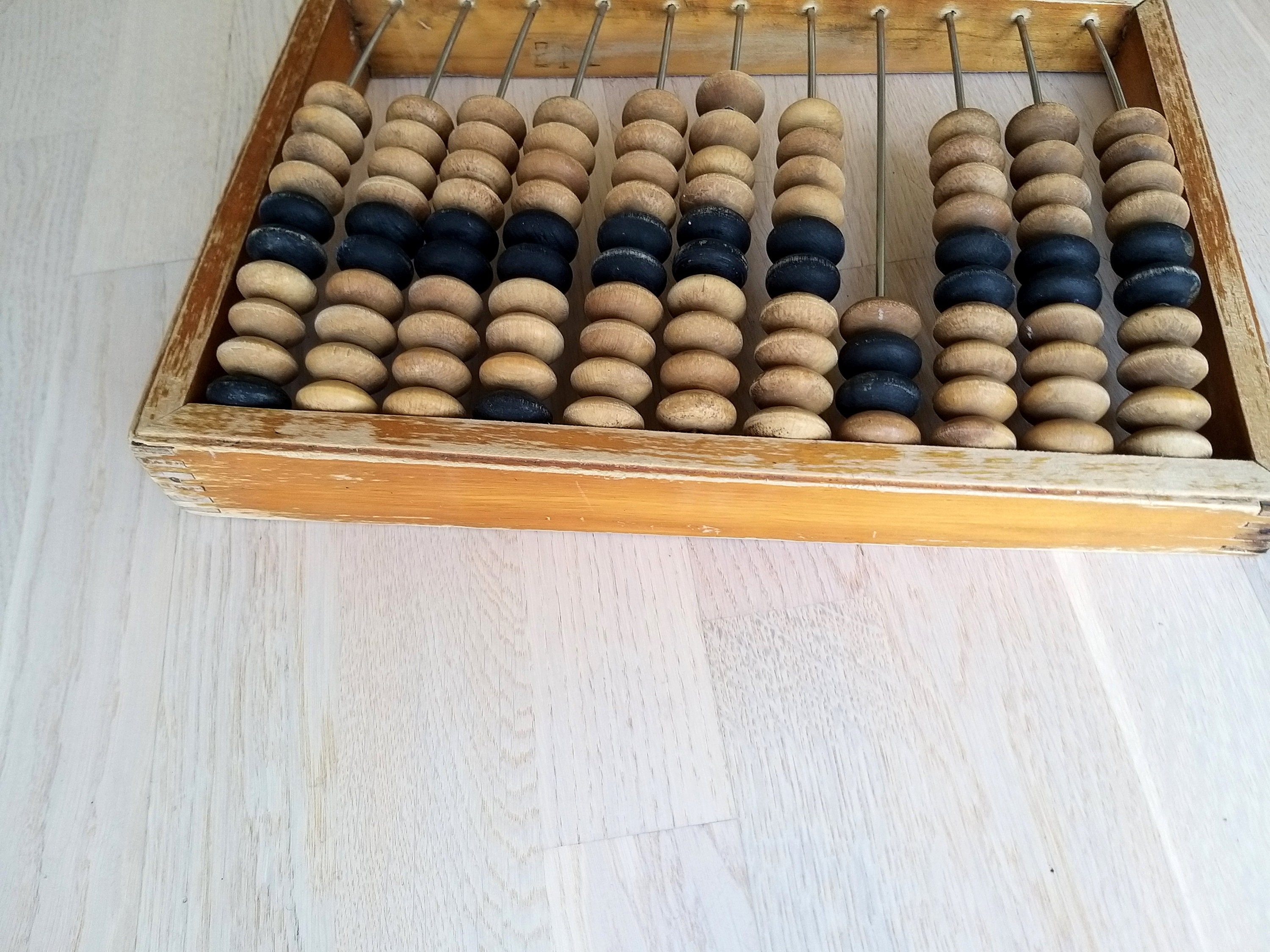 Large Abacus big Abacus Old Wooden Abacus Office Decor Rustic | Etsy