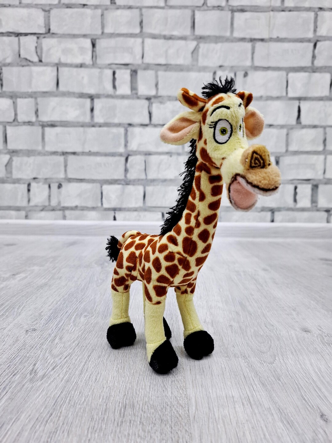 TY Beanie Baby Melman the Giraffe Plush Toys 9" Madagascar Plush Animal ...