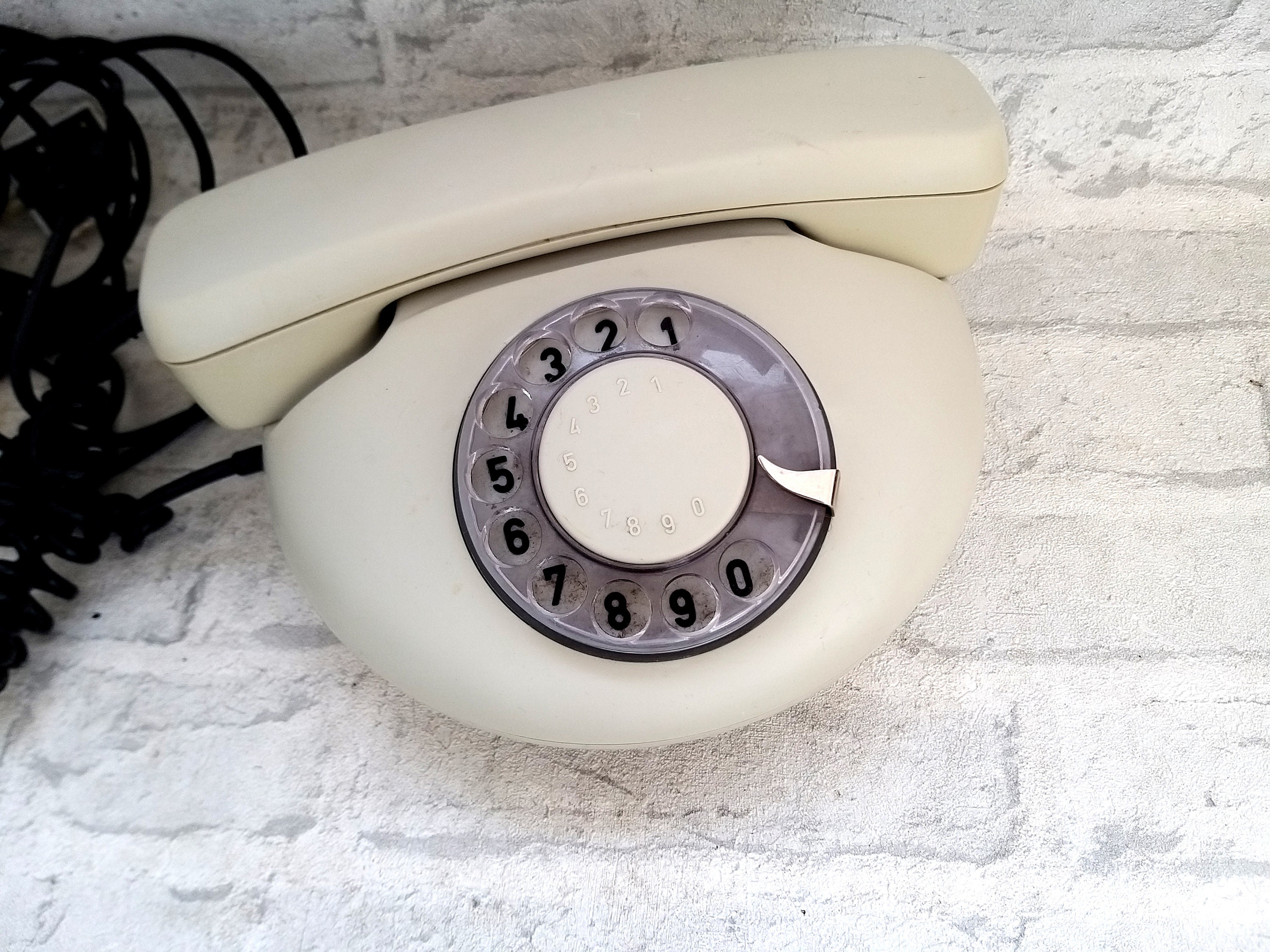TESLA Phone Vintage Telephone Rotary Phone Retro Home Decor - Etsy