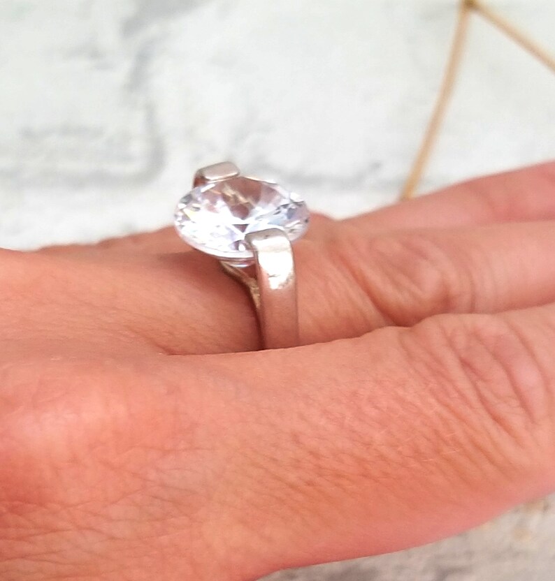 Silver Ring Vintage 925 Sterling Silver Jewelry retro Jewelry | Etsy