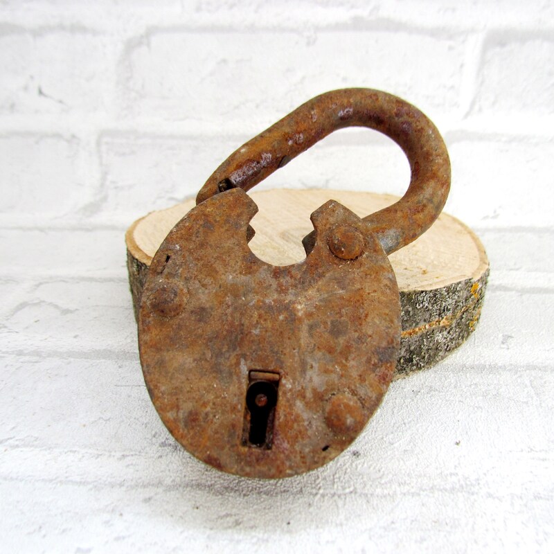 Antique Padlock - Etsy