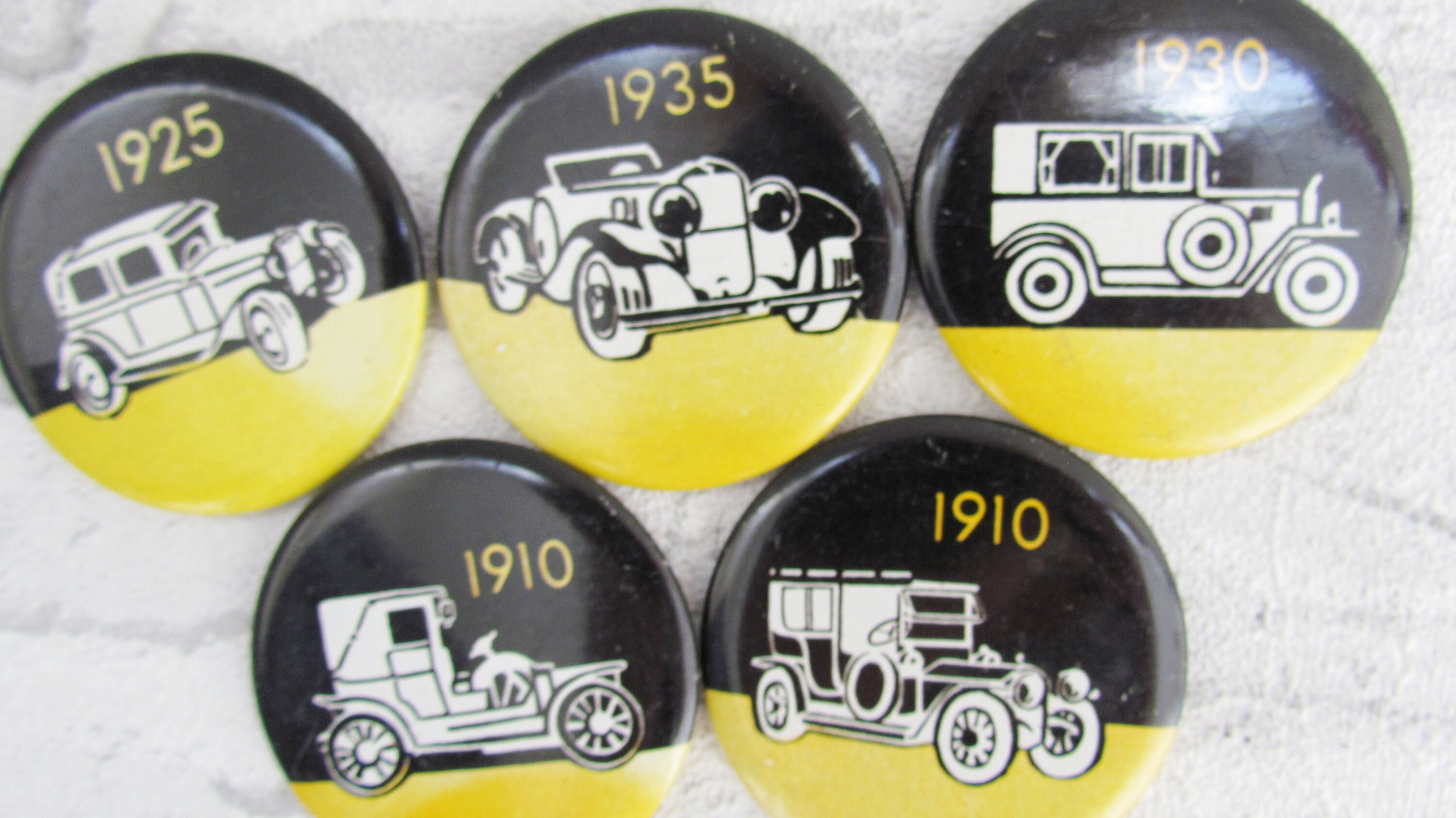 Enamel Pin Enamel Badges Metal Pin Vintage Badges Retro Car - Etsy