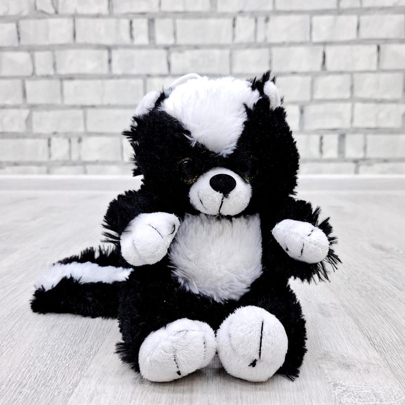 Vintage Skunk Plush - Etsy