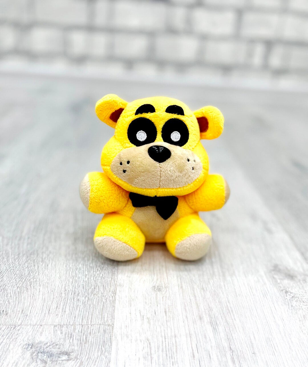 Five Nights at Freddys Stuffed Golden Freddy Fazbear Plush Toys Vintage ...