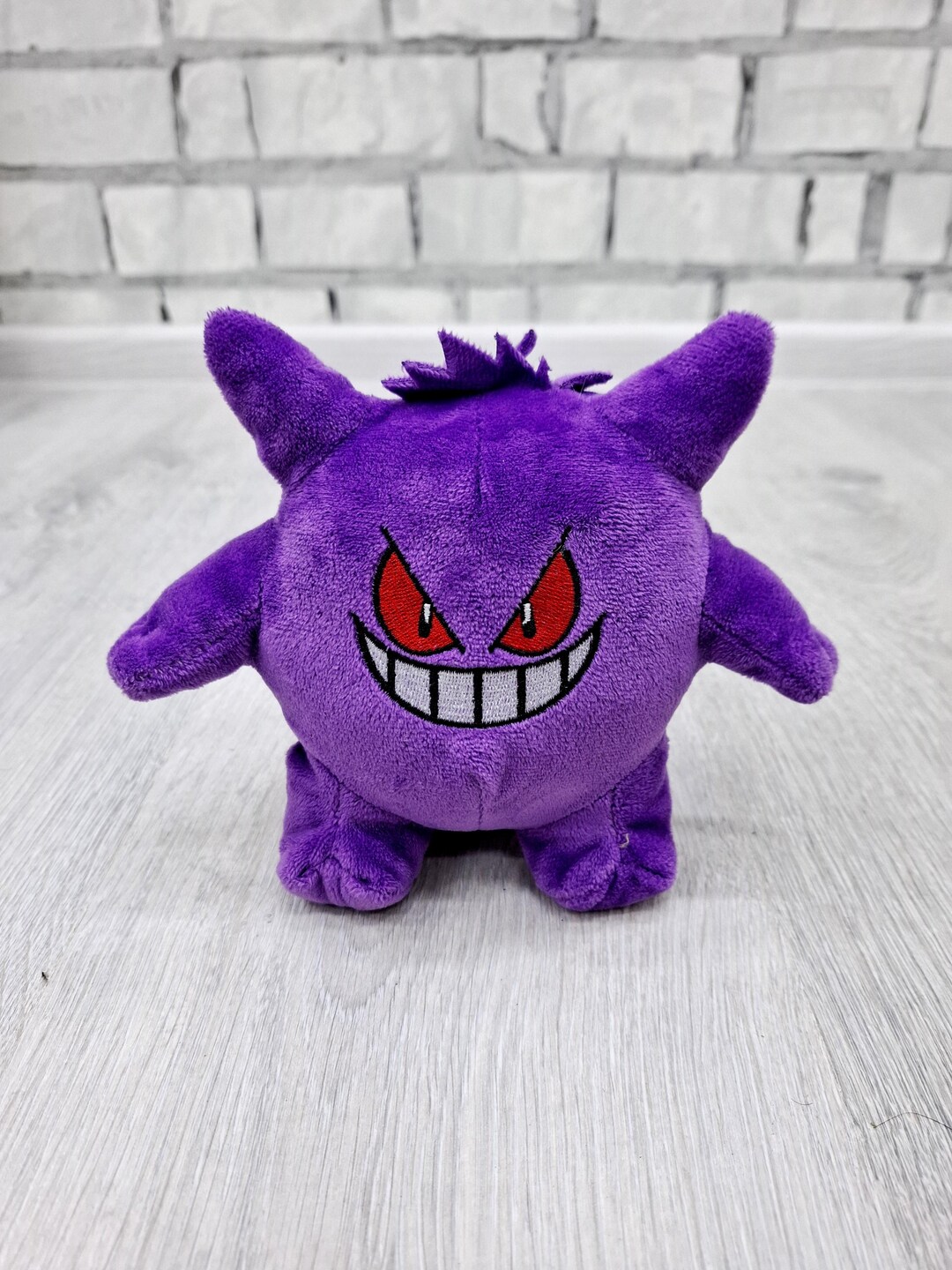 Stuffed Pokemon Gengar Plush Toys Vintage Anime Toys 6 Pokemon Plush ...