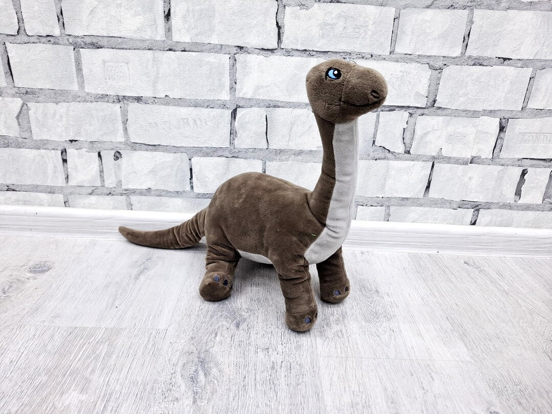 Brontosaurus Plush Toys Vintage Dinosaur Toys 14" Soft Children's Toy ...