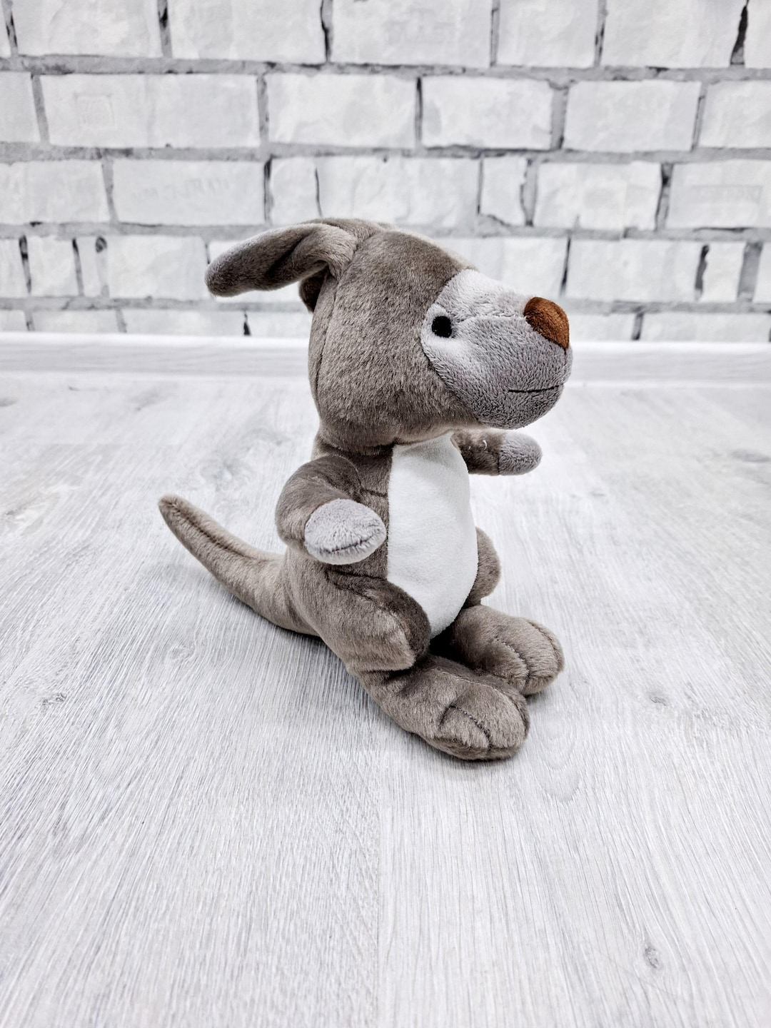 Stuffed Kangaroo Plush Toys Vintage Kangaroo Toys 12" Collectible Toy Plush Animals Toys ...