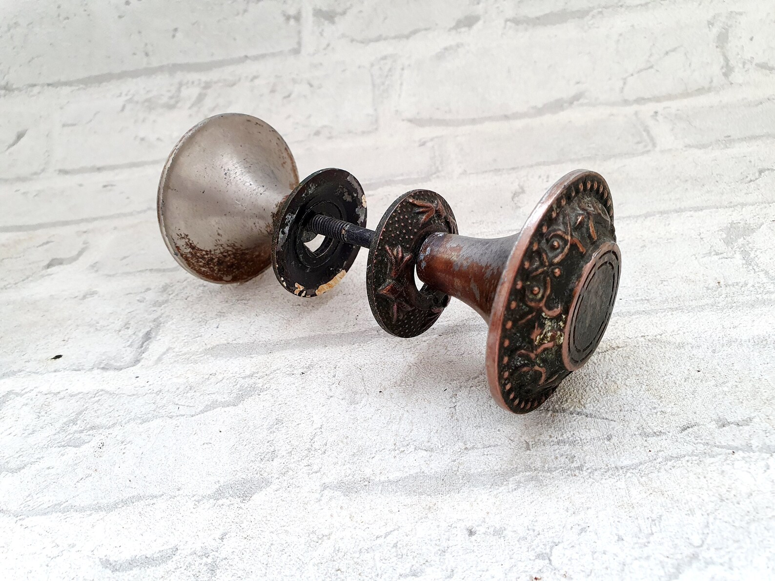Retro Door Knob Vintage Door Knob Victorian Door Knob Metal - Etsy