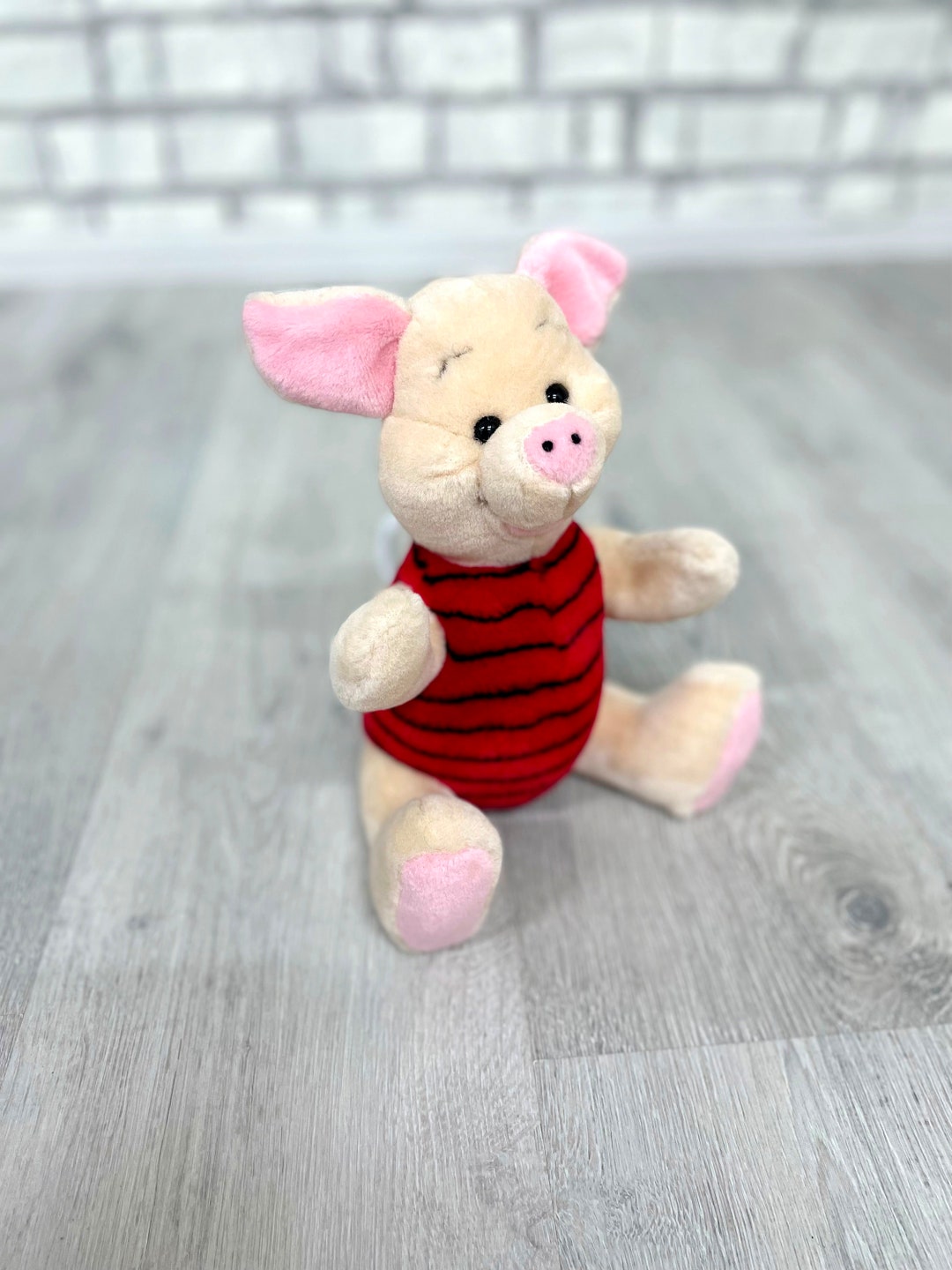 Stuffed Piglet Plush Toys 9" Winnie the Pooh Toys Vintage Disney Toys ...