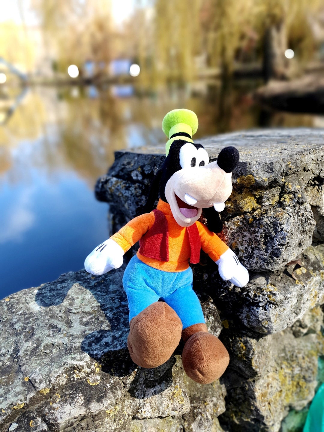 Stuffed Goofy Plush Toys Vintage Disney Toys 18 - Etsy