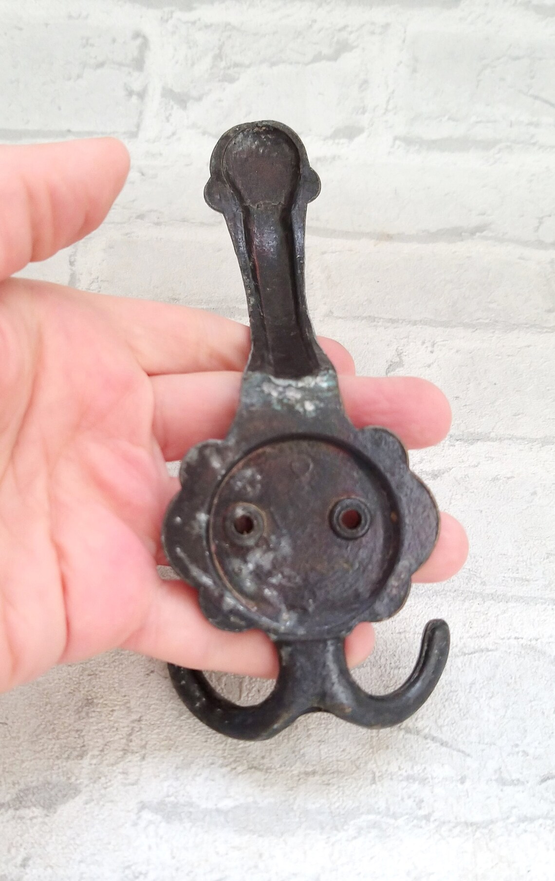 Farmhouse Decor Metal Hooks Vintage Decorative Wall Hooks | Etsy