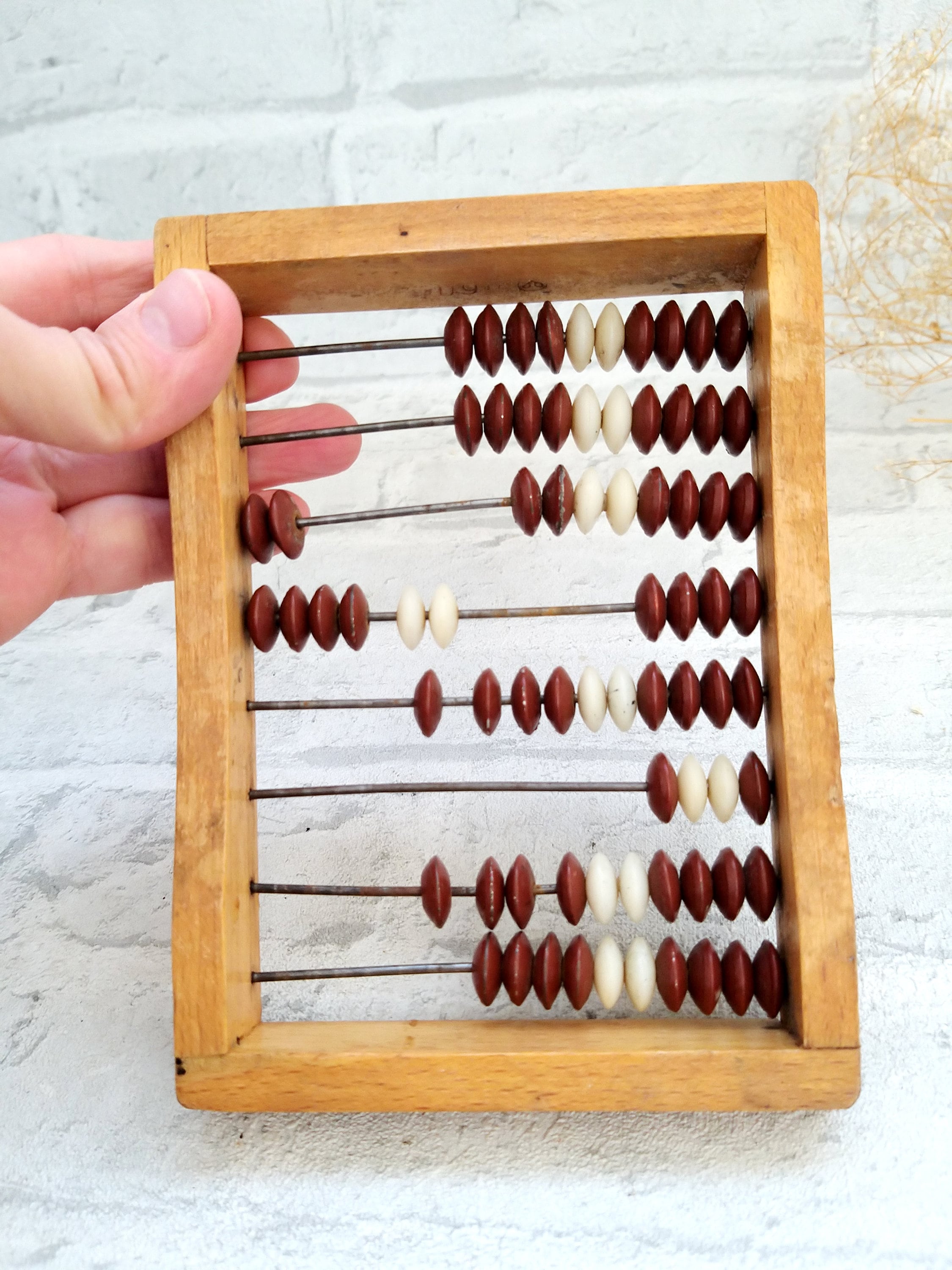 Small Abacus Vintage Abacus Wooden Abacus Office Decor Rustic | Etsy