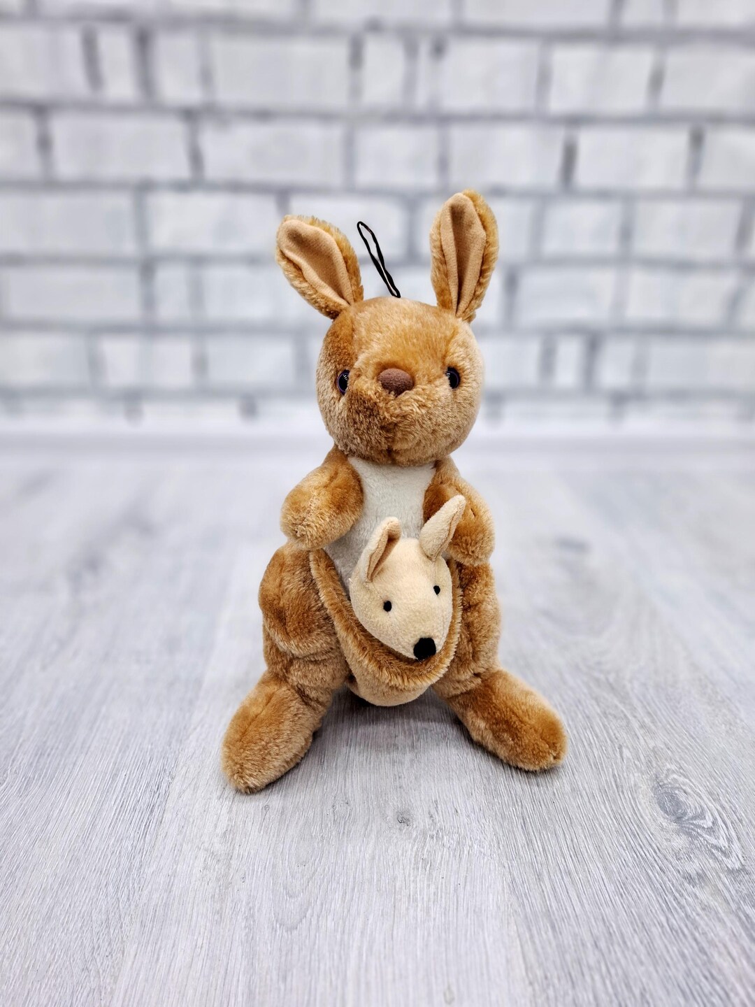 Stuffed Kangaroo Plush Toys Kangaroo Toys Vintage 13" Collectible Toy ...
