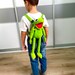 SMALL Kids Plush Backpack 16 Stuffed Frog Plush Toys - Etsy