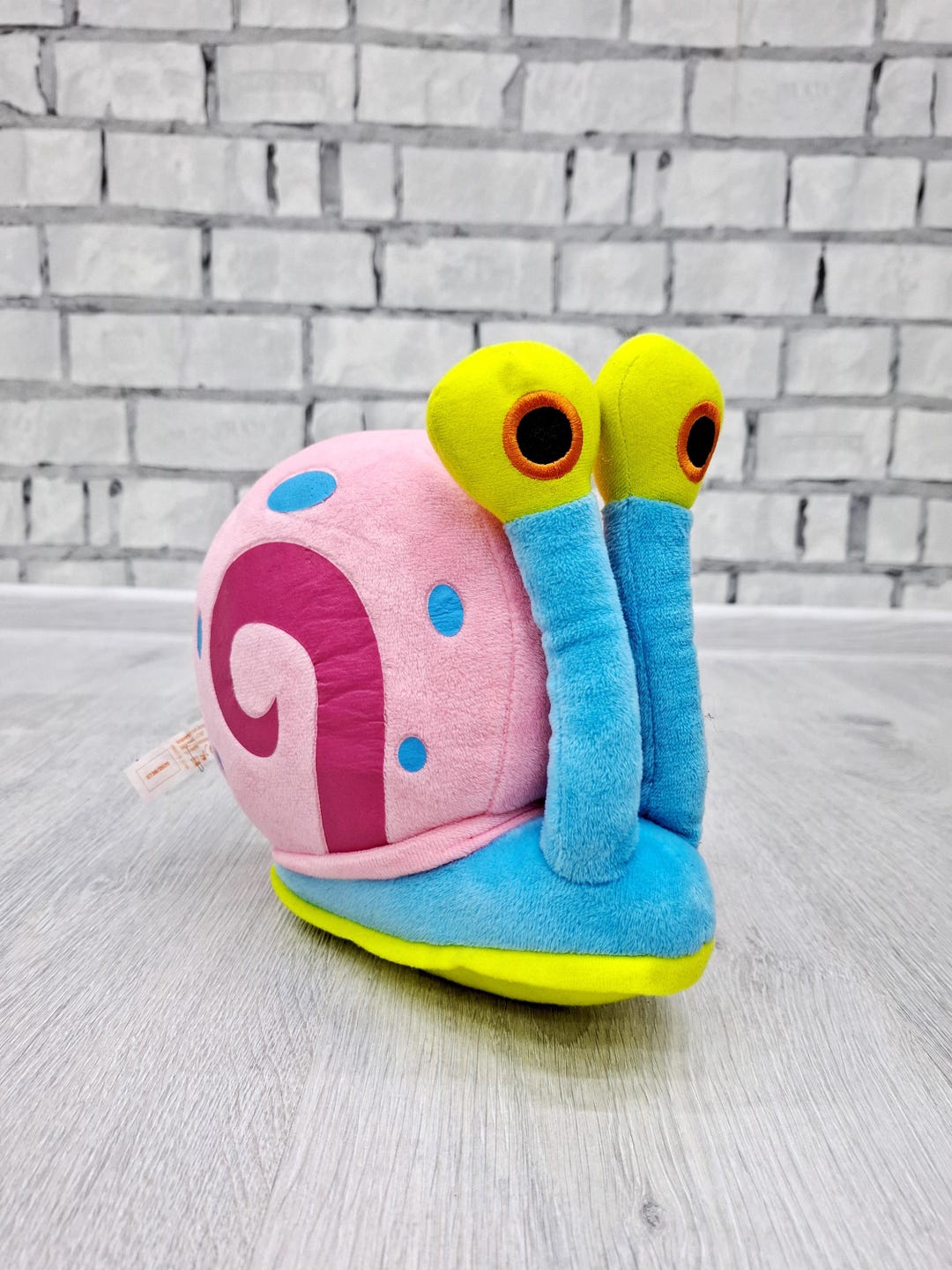 Stuffed Spongebob Snail Gary Plush Toys Vintage Snail Gary Toys 8.5 ...