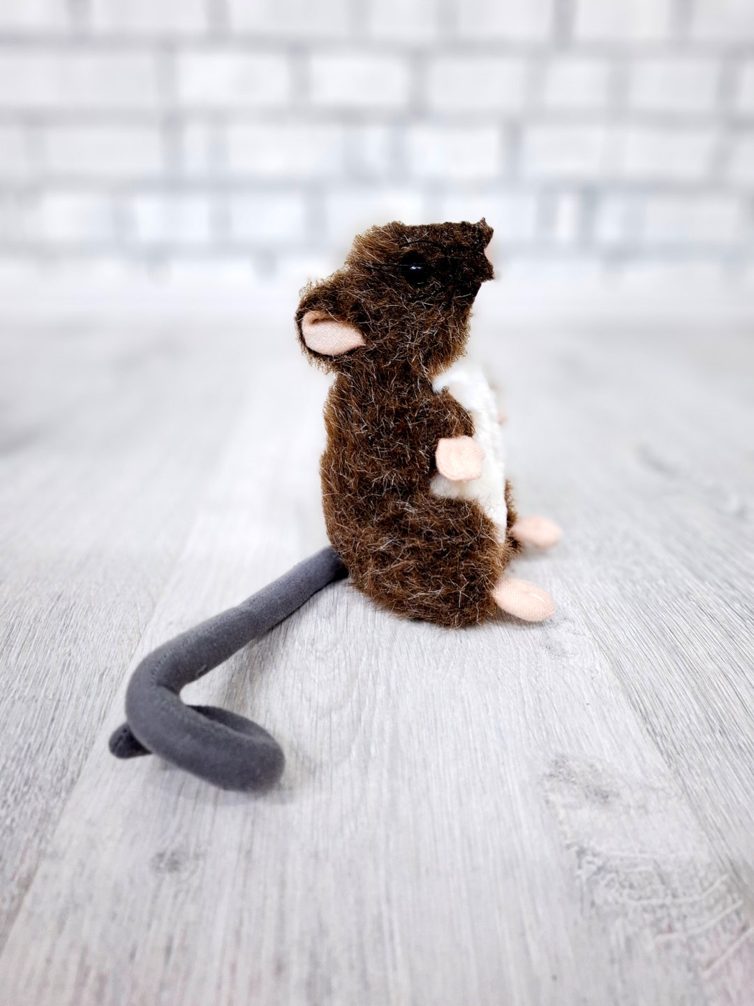 Stuffed Rat Plush Toys Vintage Rat Toys 6.5 Collectible Toy Plush ...