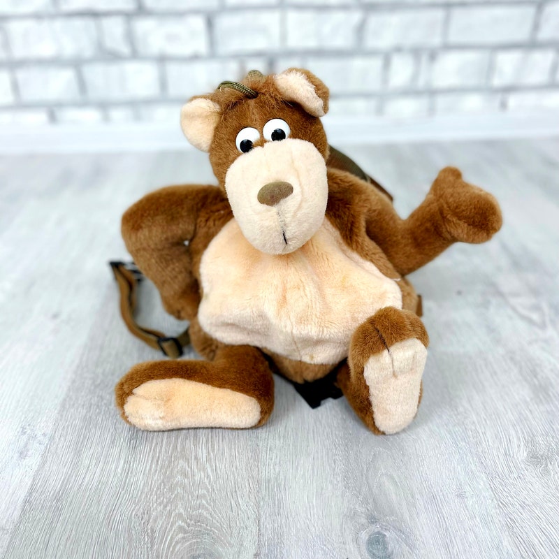 Bear Plush Backpack - Etsy