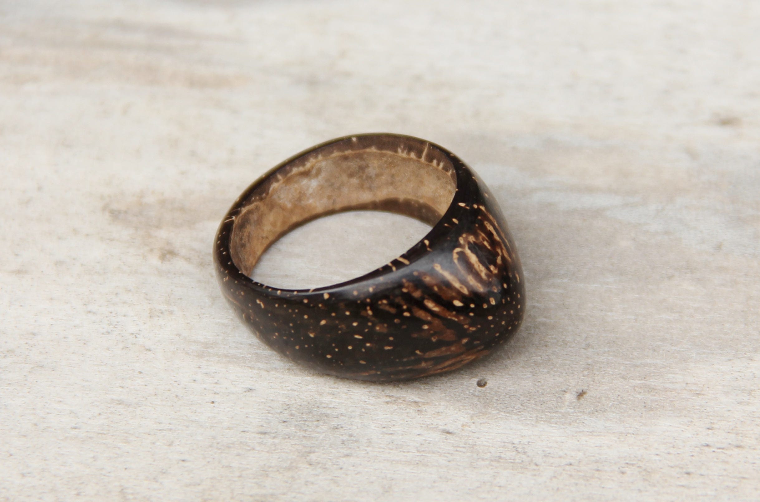 statement ringformen wood ring Nature jewelry Nature ring | Etsy