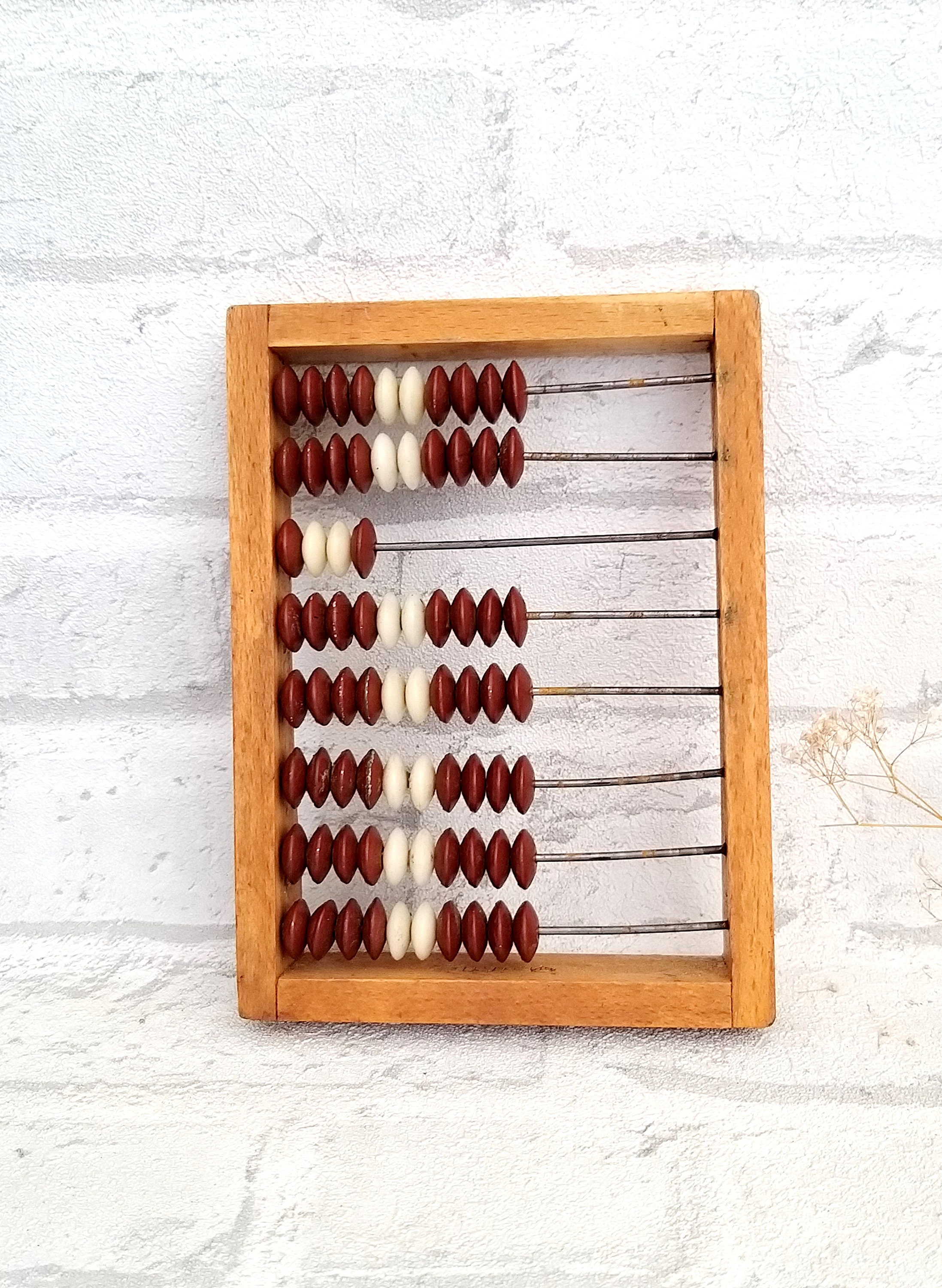 Small Abacus Vintage Abacus Wooden Abacus Office Decor Rustic | Etsy