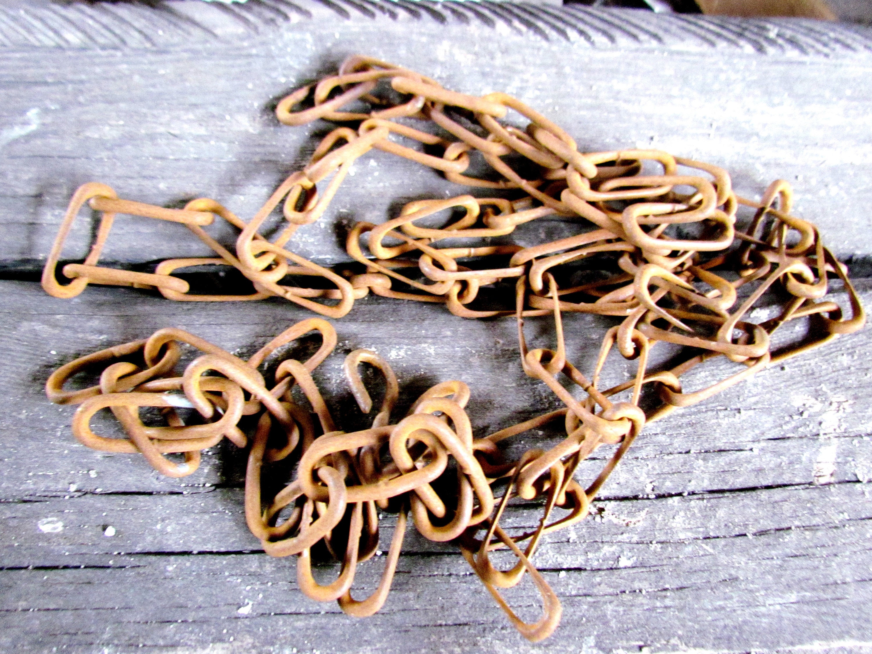 Home Décor Garden Decor Farmhouse Decor Rusty Chain Retro | Etsy