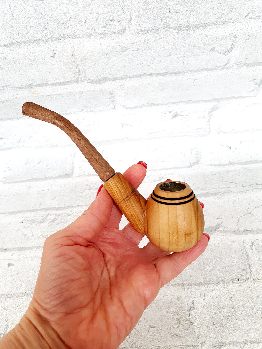 Vintage Smoking Pipe Vintage Pipe Tobacco Pipe Wooden Pipe Wood Pipe ...