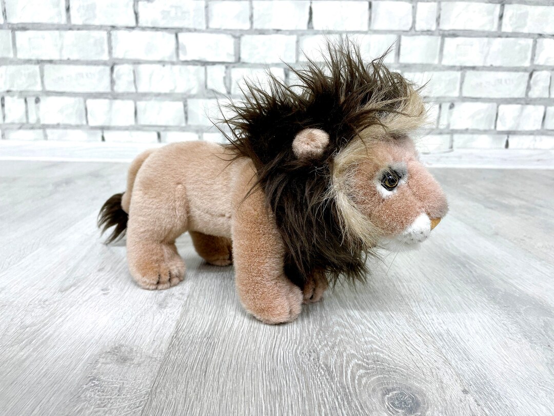 Stuffed Lion Plush Toys Leo Toys Vintage 11" Collectible Toy Plush ...
