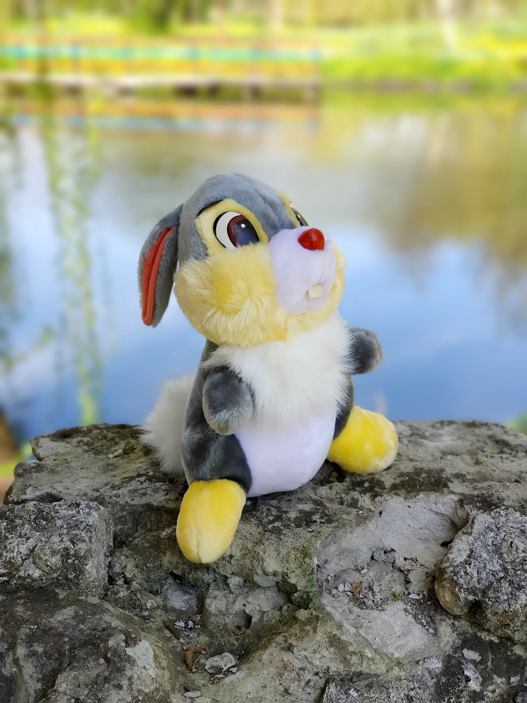 Thumper Bambi Bunny Rabbit Plush Toys 12" Disney Toys Vintage ...