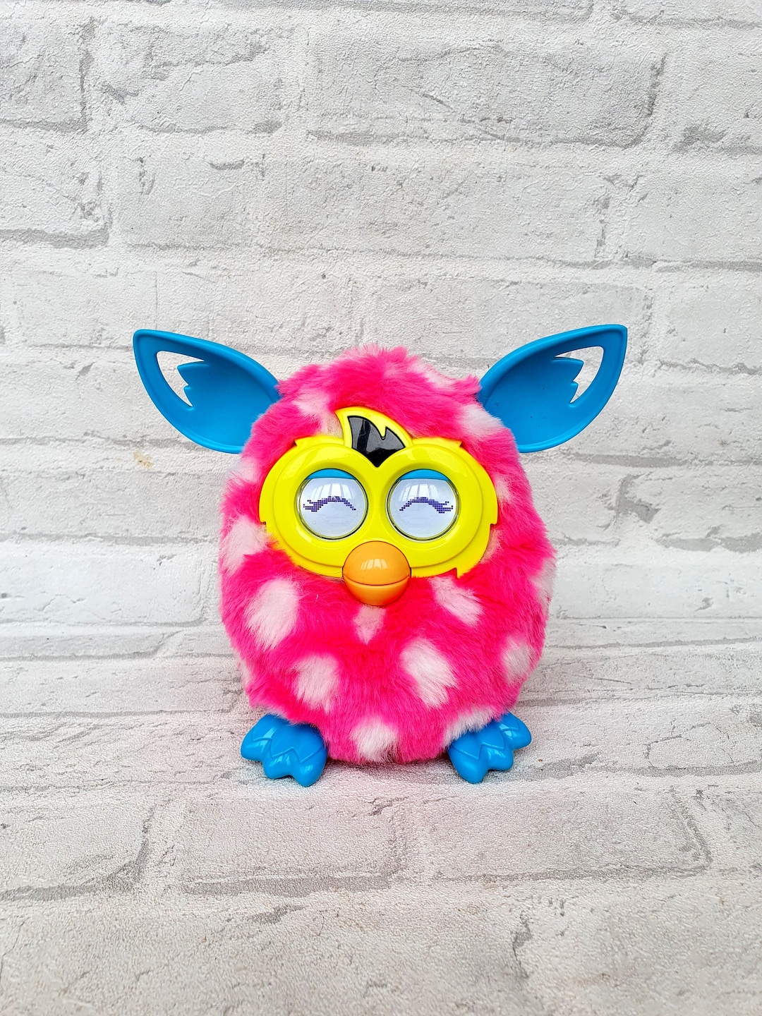 WORKING Pink Furby Hasbro Plush Toys Vintage Furby Toys 6 Collectible ...