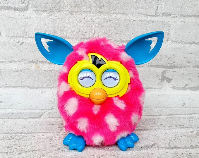 WORKING Pink Furby Hasbro Plush Toys Vintage Furby Toys 6 Collectible ...