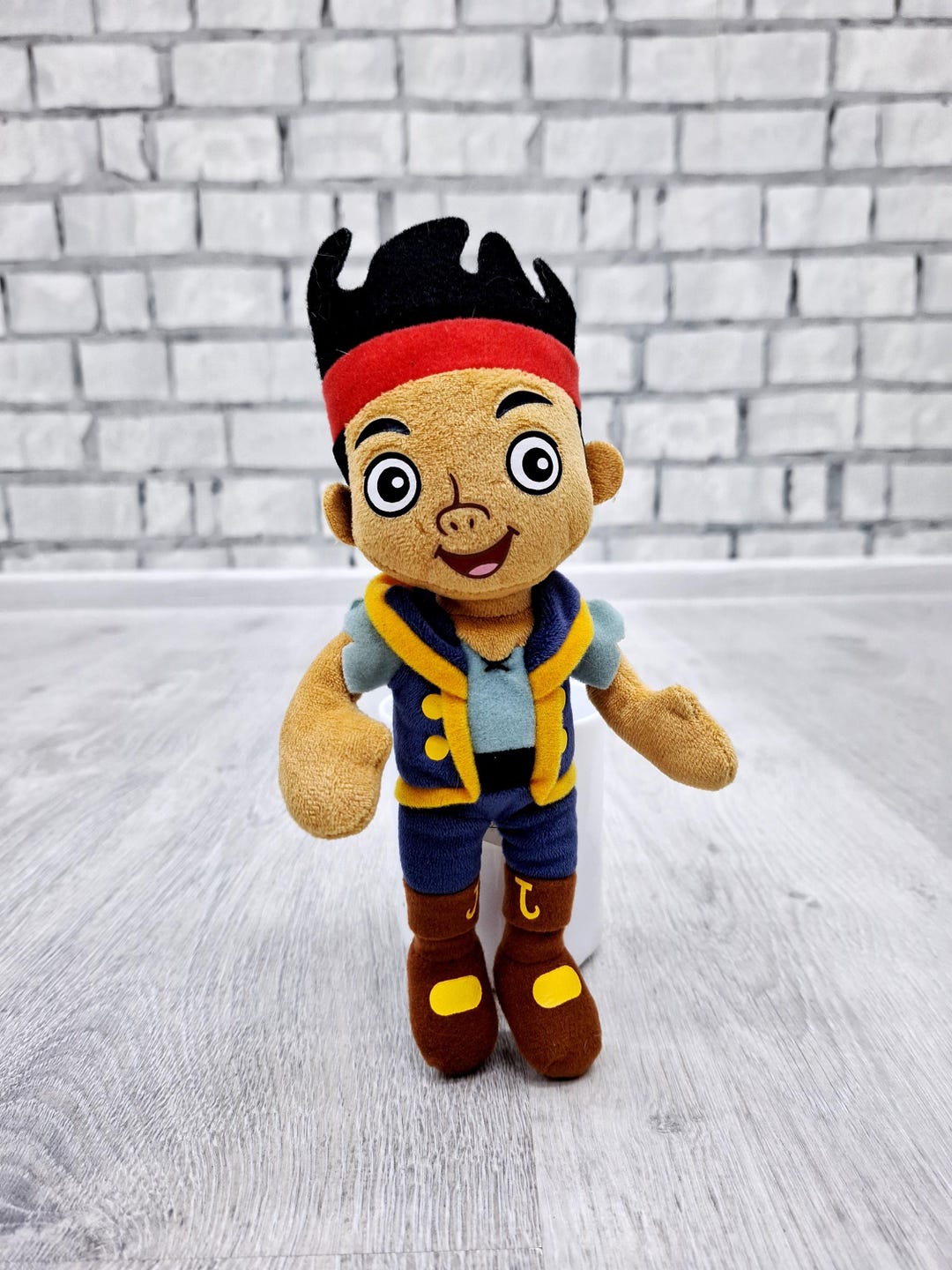 Stuffed Jake Never Land Pirates Doll Plush Toys Vintage Disney Store ...