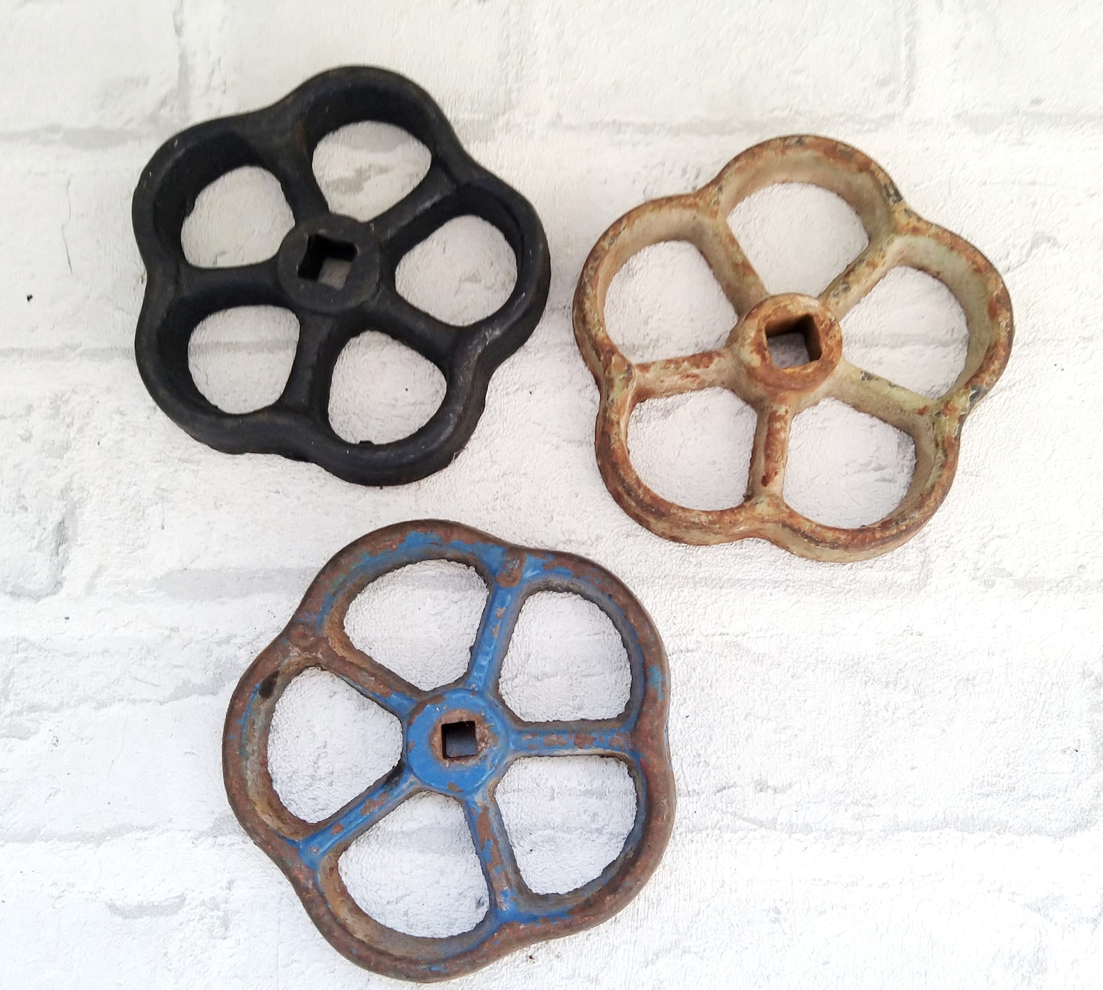 Cast iron Water Faucet Metal Valve Knob craft supplies | Etsy