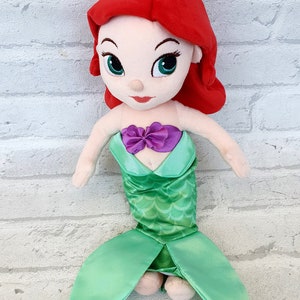 Little Mermaid Ariel Stuffed Princess Doll 14 Plush Toys - Etsy