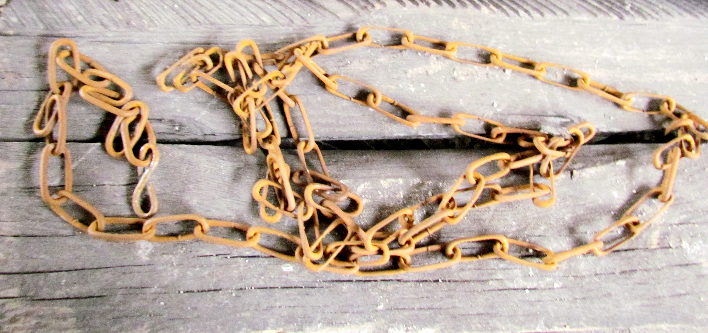 Home Décor Garden Decor Farmhouse Decor Rusty Chain Retro | Etsy
