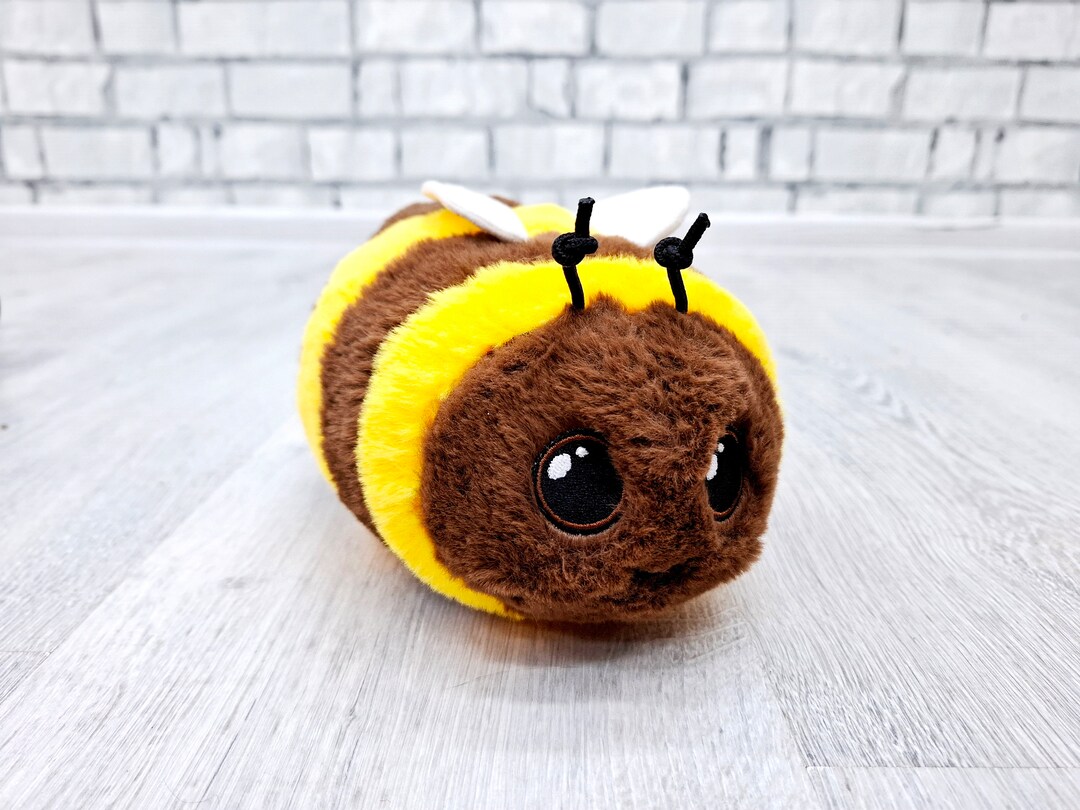 Stuffed Bumblebee Bee Plush Toys Vintage Honey Bee Toys 8.5 ...