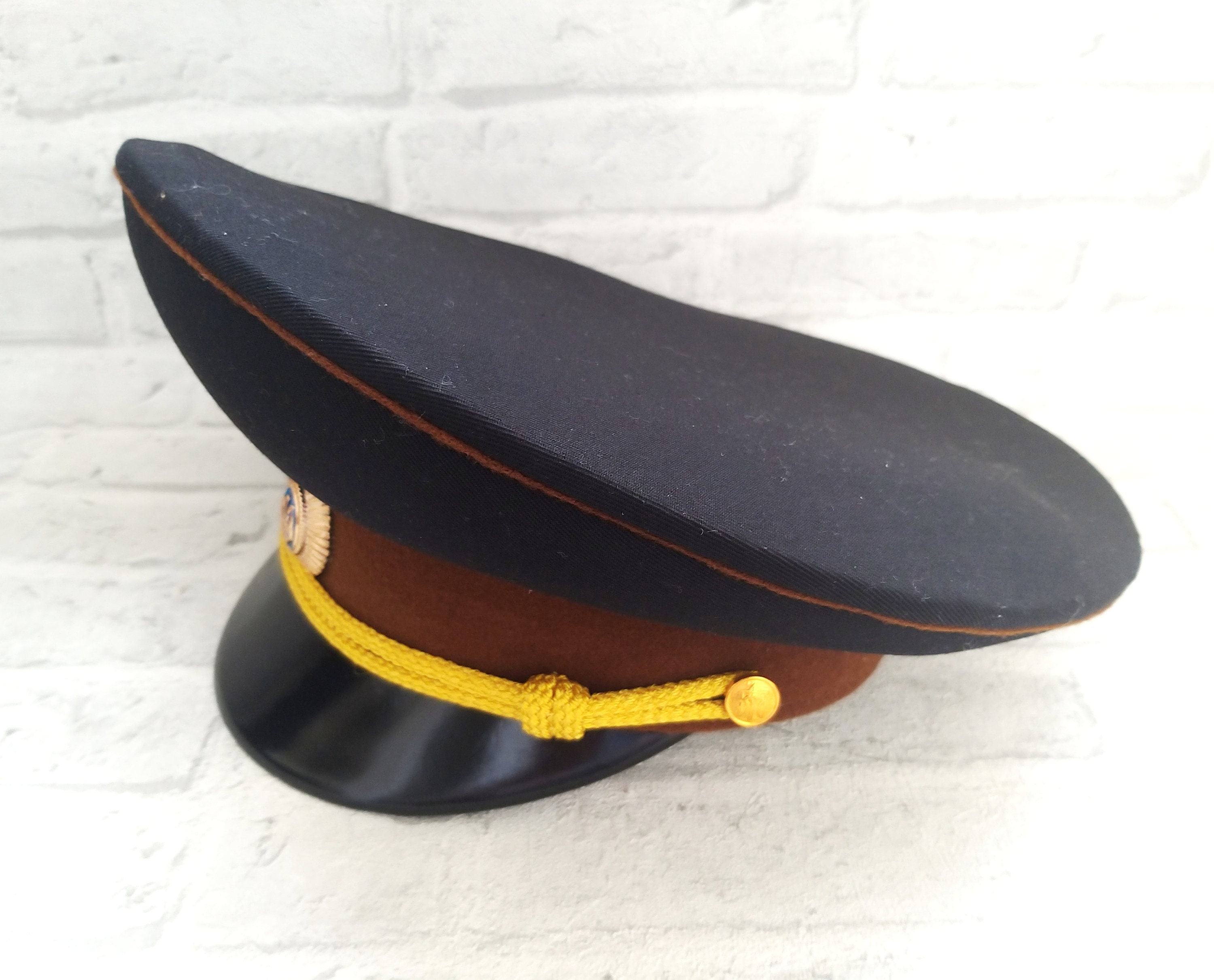 Vintage Military Hat Cap Military Cap Army Cap Officer's | Etsy