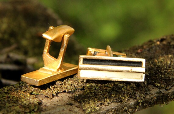 Giftsfor dadcufflinks gold cufflinks groom cufflinks Soviet | Etsy