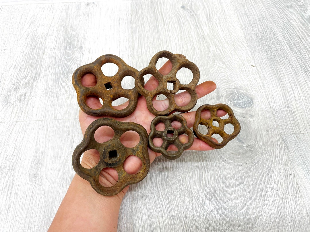 Water Spigot Cast Iron Water Faucet Metal Valve Knob Craft Supplies ...