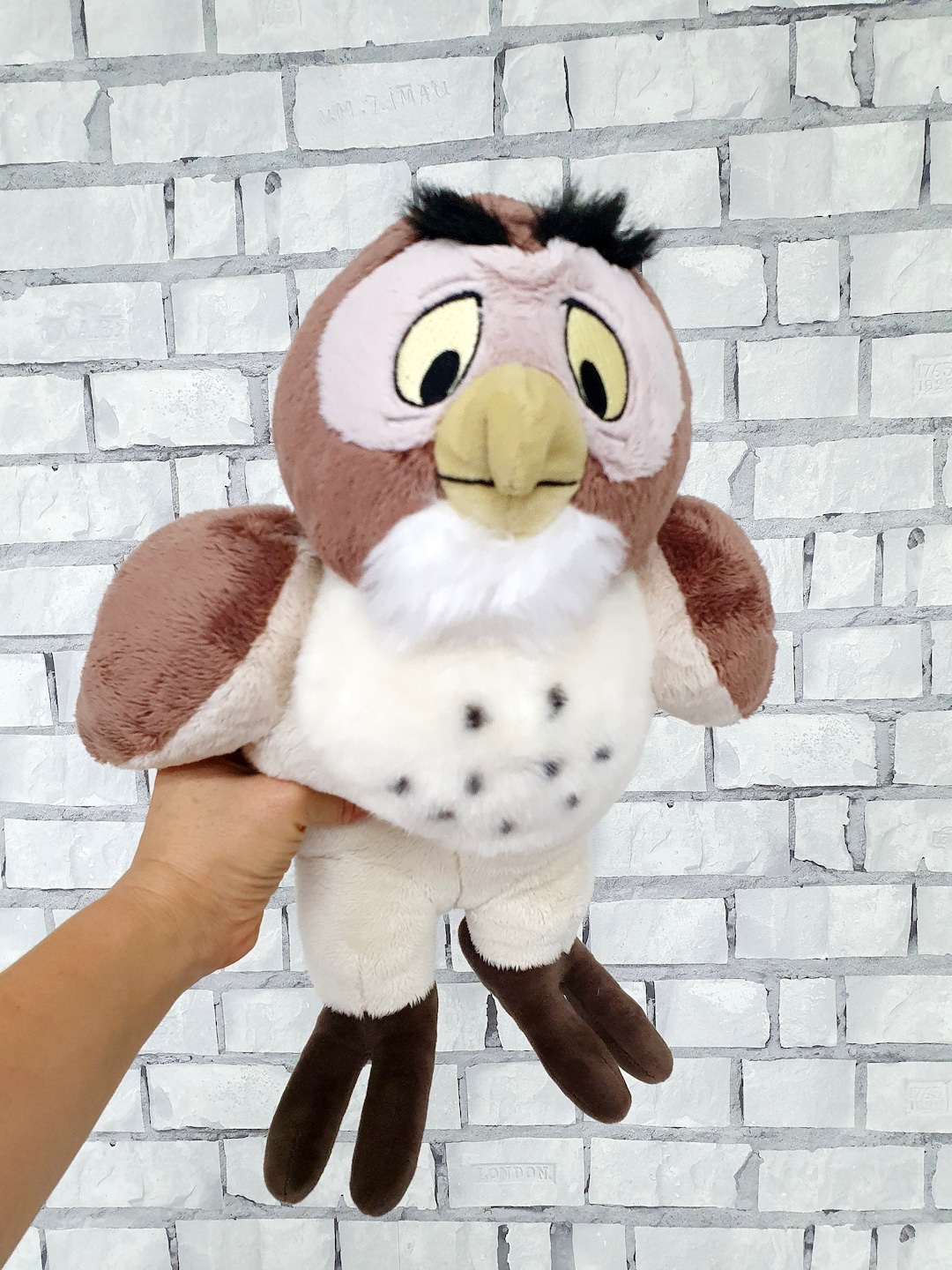 Stuffed Winnie the Pooh Owl Plush Toys Vintage Owl Toys - Etsy