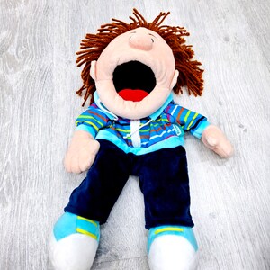 Stuffed White Boy Fiesta Crafts Puppet Plush Toys 15 Vintage ...