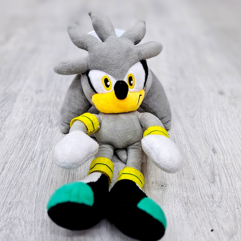Silver the Hedgehog Plush - Etsy