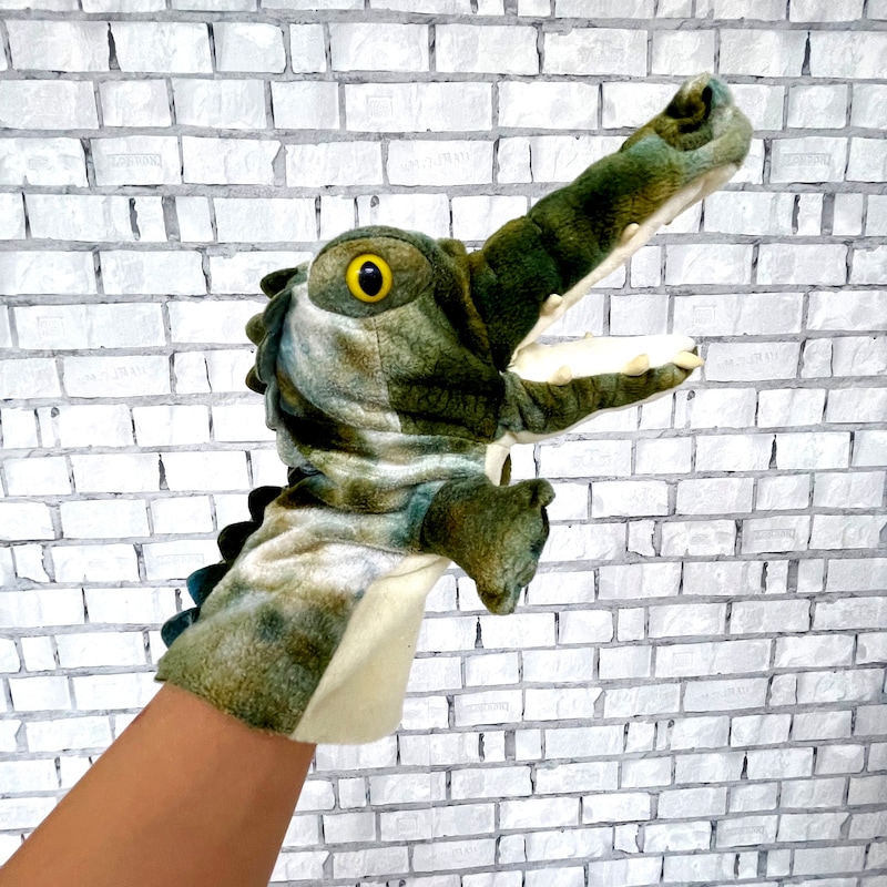 Crocodile Puppet - Etsy