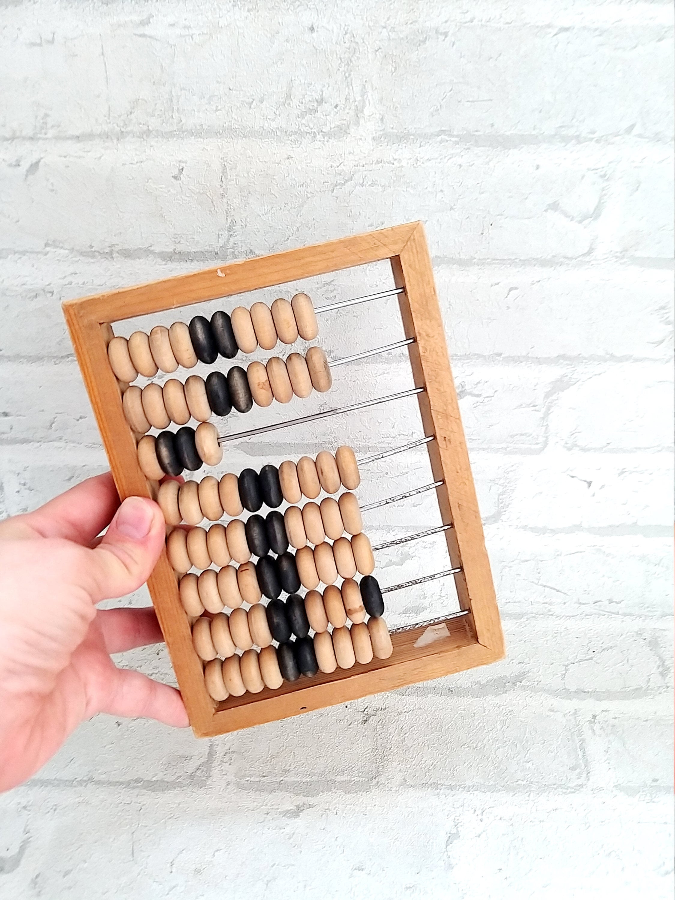 Vintage Abacus small Abacus Wooden Abacus Office Decor Rustic | Etsy