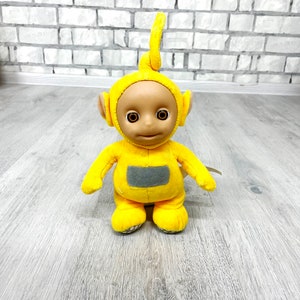 Talking Yellow Teletubby Plush Toys Vintage Laa-laa Plush Toys 11 ...