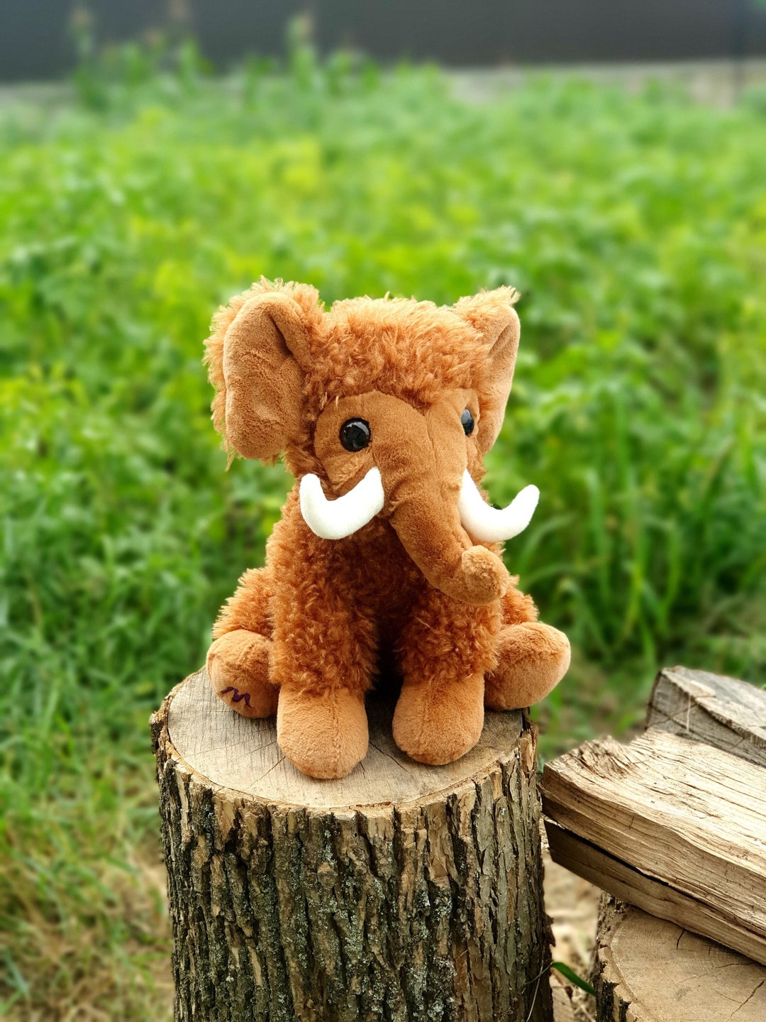 Stuffed Mammoth Plush Toys Vintage Ice Age Toys 12 - Etsy