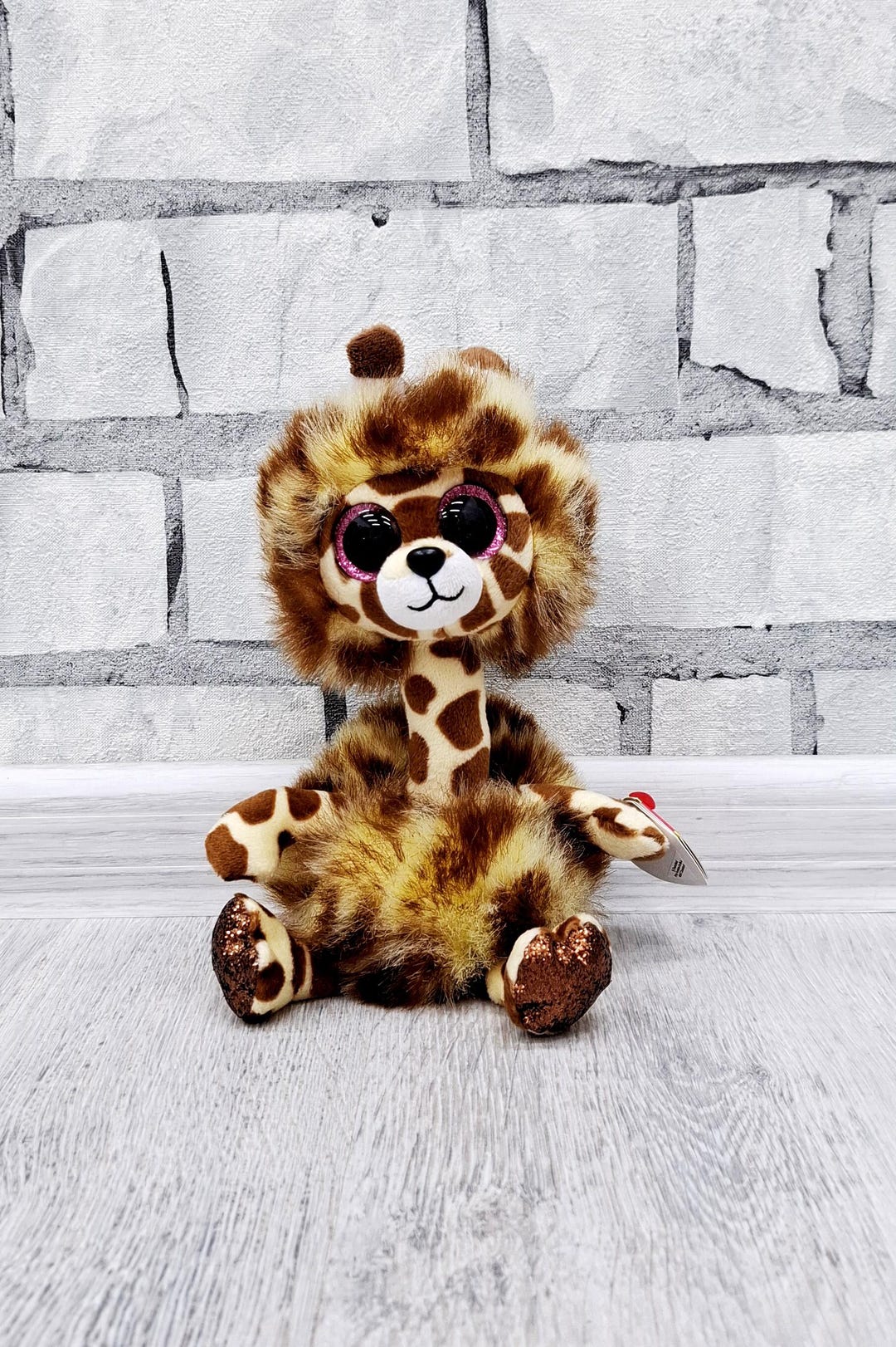 Ty Beanie Boos Stuffed Gertie Giraffe Giraffe Plush Toys 10 ...