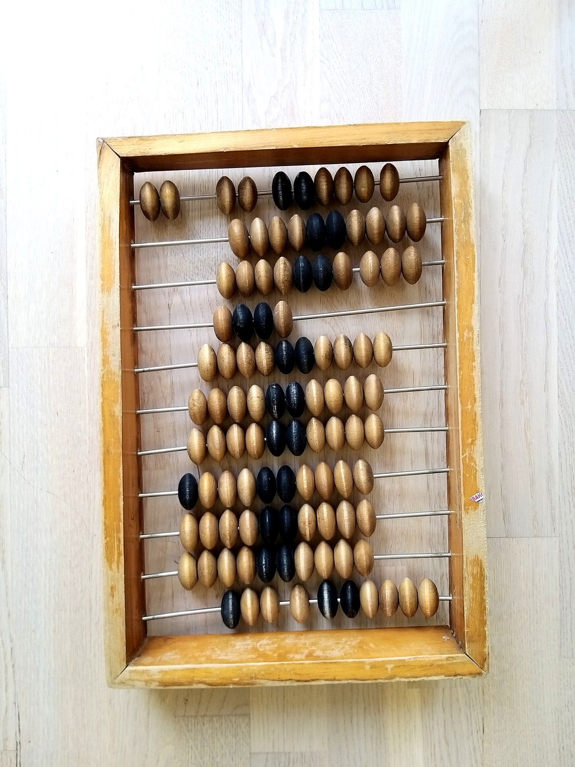 Large Abacus big Abacus Old Wooden Abacus Office Decor Rustic | Etsy