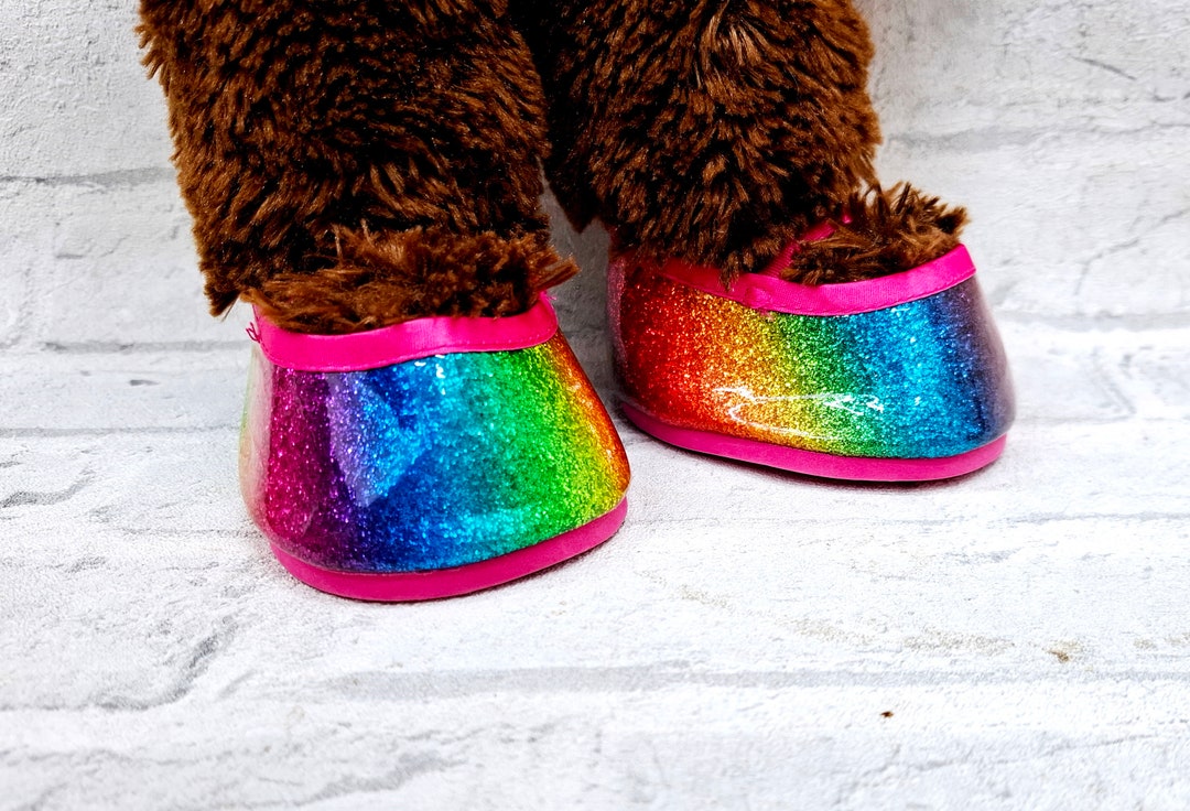 Build A Bear Workshop Toys Shoes Rainbow Boots Toys Accessories Teddy ...