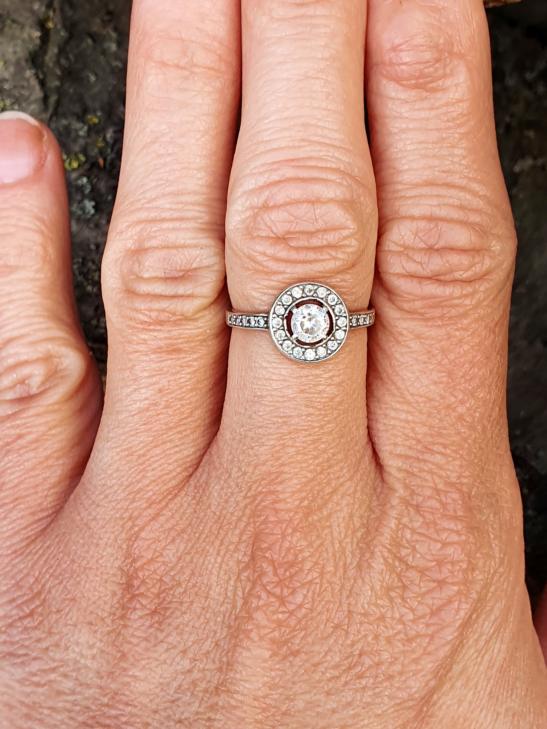 Silver Ring Vintage 925 Sterling Silver Jewelry Retro Jewelry - Etsy