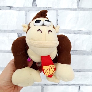 Monkey Plush Toys Vintage Super Mario 8 Collectible Toy Plush Animals ...